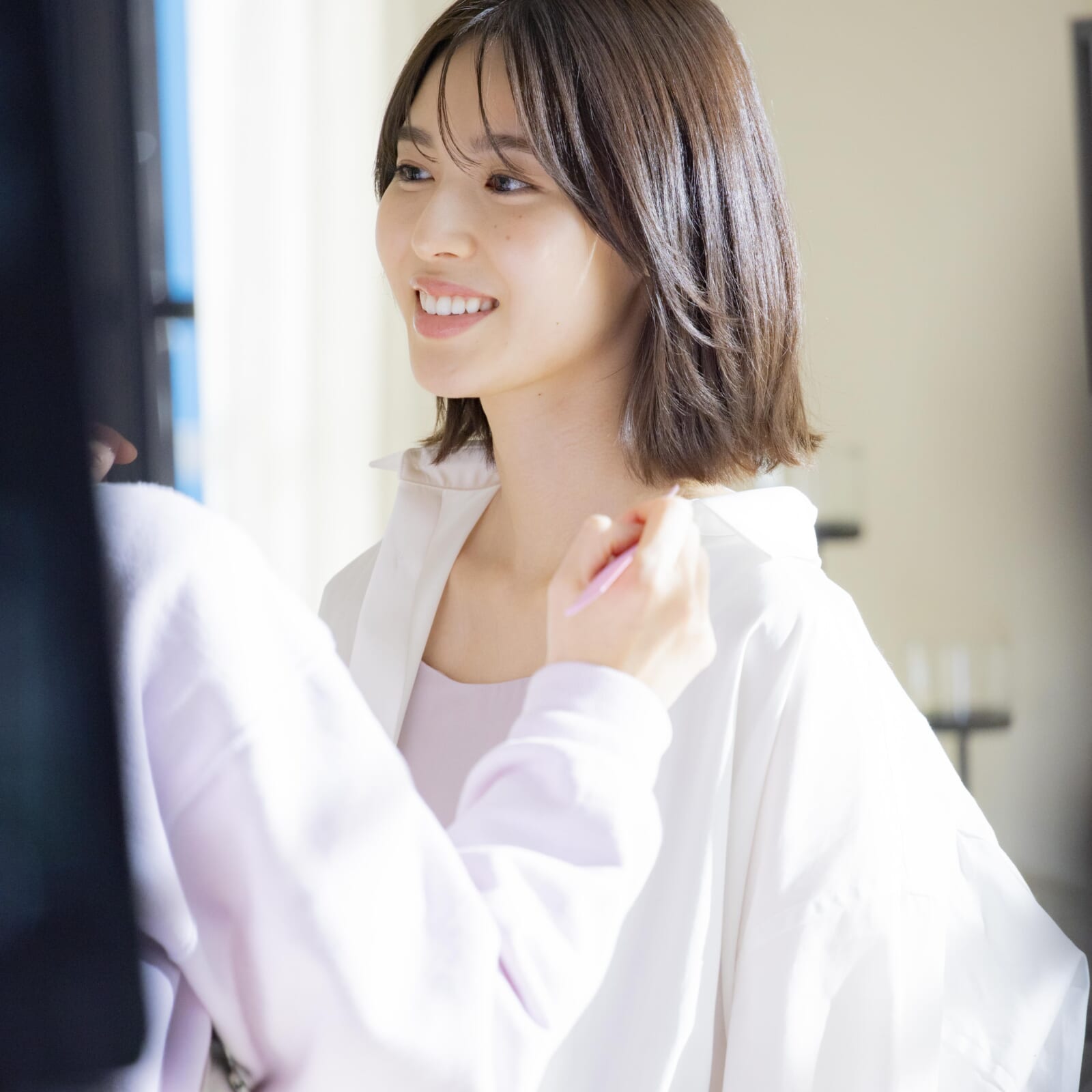 女優・白石 聖の弾けるような演技に注目！ 「美酢（ミチョ）」CM撮影現場完全密着レポート＆インタビュー – CMNOW WEB