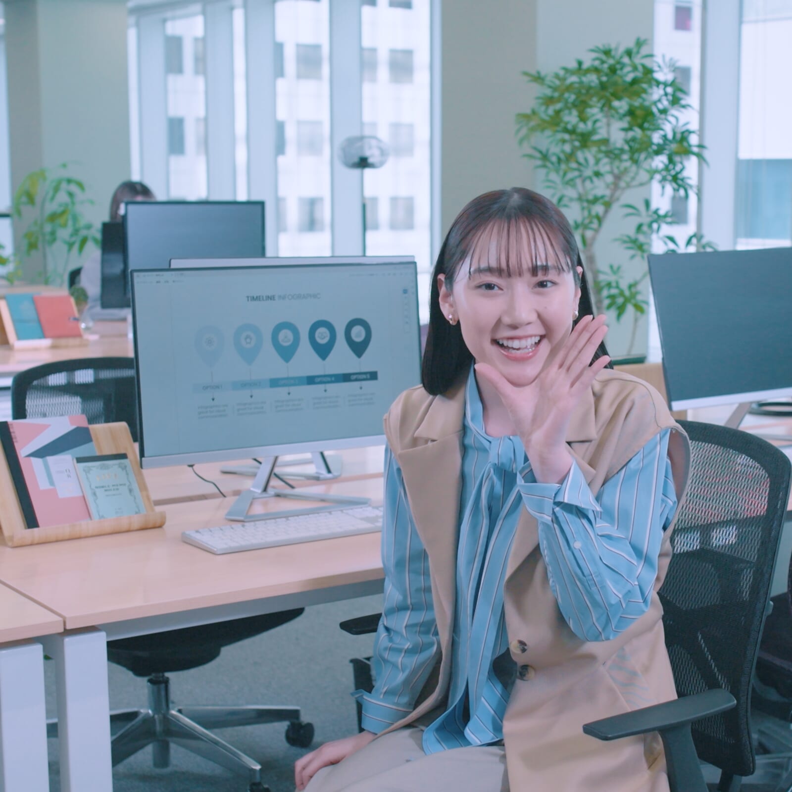 ネクストブレイク必至の女優！高井真菜さんが電話対応をAIが代行する「ミライAI」のCM動画に出演！ – CMNOW WEB